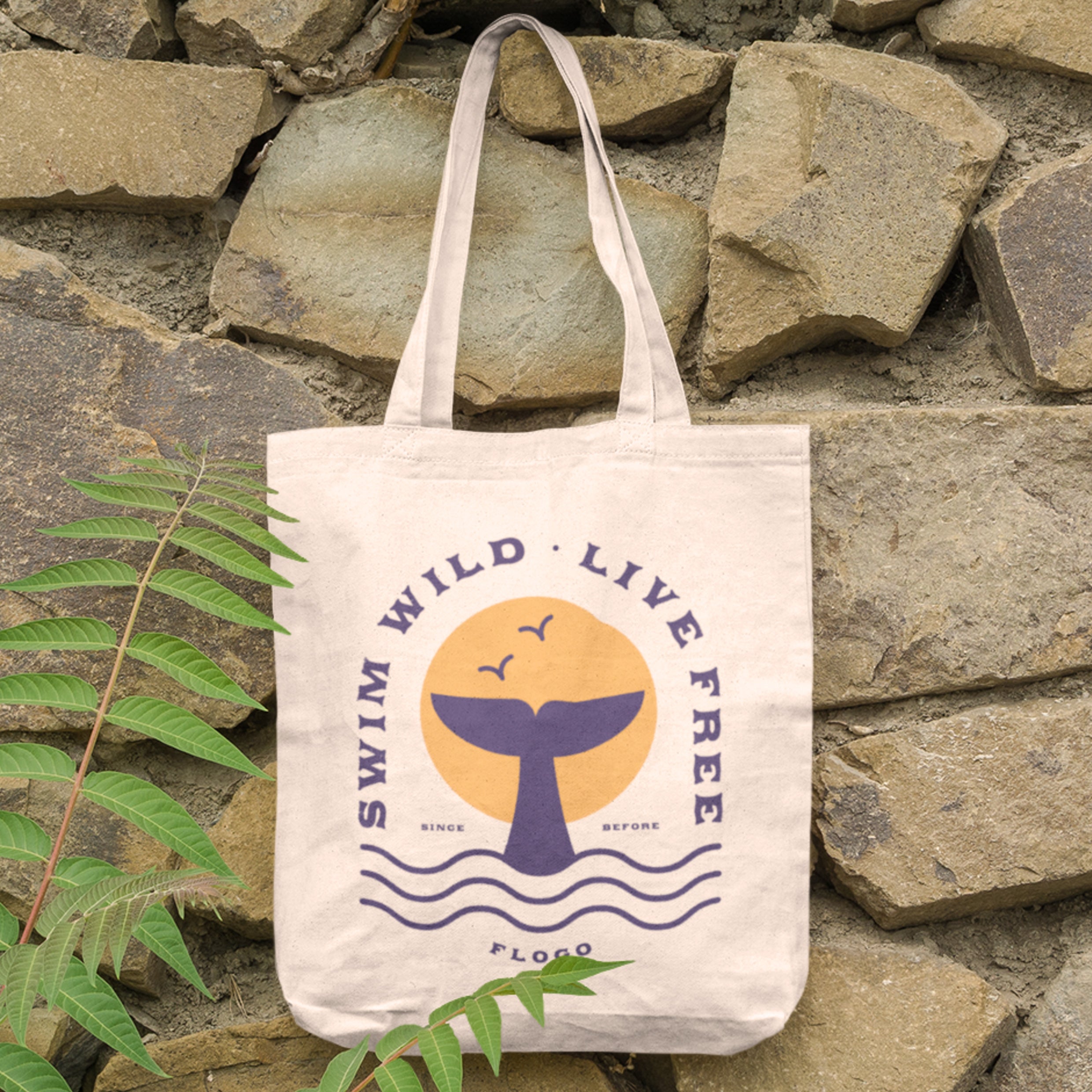 Swim Wild - Live Free – Flogo